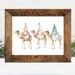 Watercolor Nativity Scene Clipart - Nativity Scene PNG - Christmas ...