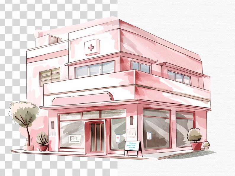 Watercolor Medical Clipart | Doctor Clipart | Nurse Clipart | Medicine ...