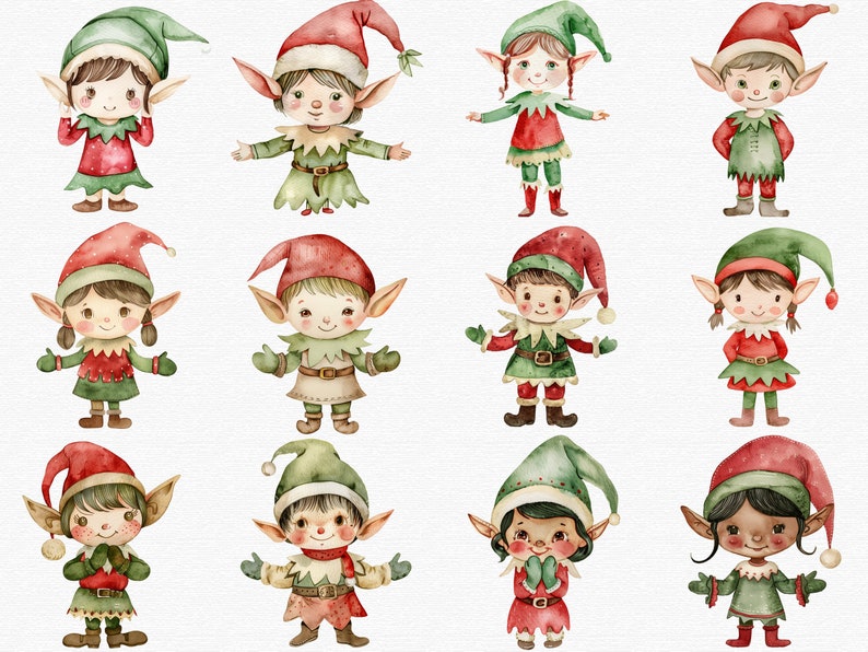 26 Elf Clipart, Christmas Elves Png, Elf Clipart, Png Christmas Elf ...
