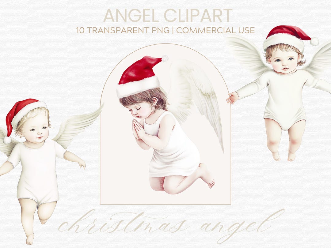10 Christmas Angel Clipart, Angel PNG, Christmas Clip Art, Angel ...