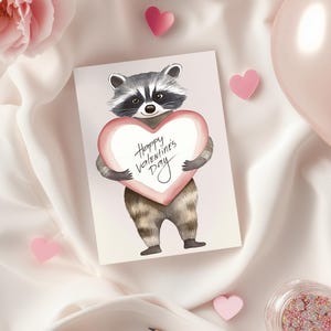 Woodland Valentine Clipart - Watercolor Valentine Clipart - Valentine ...