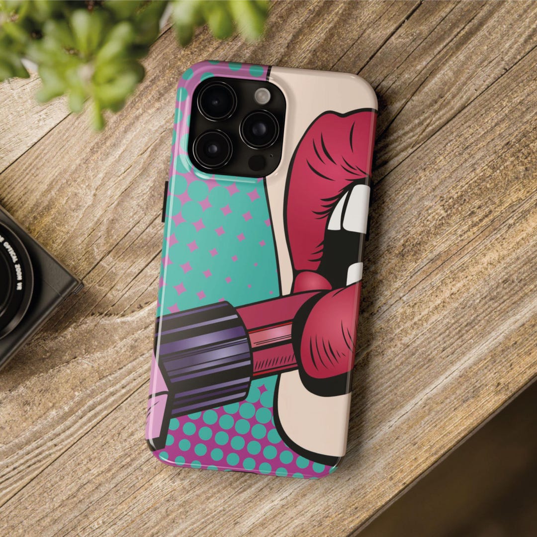 Lips Phone Case for All iPhone Models, Artists Lovers Phone Case ...