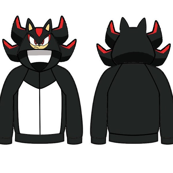 Shadow the Hedgehog Shoes - Etsy