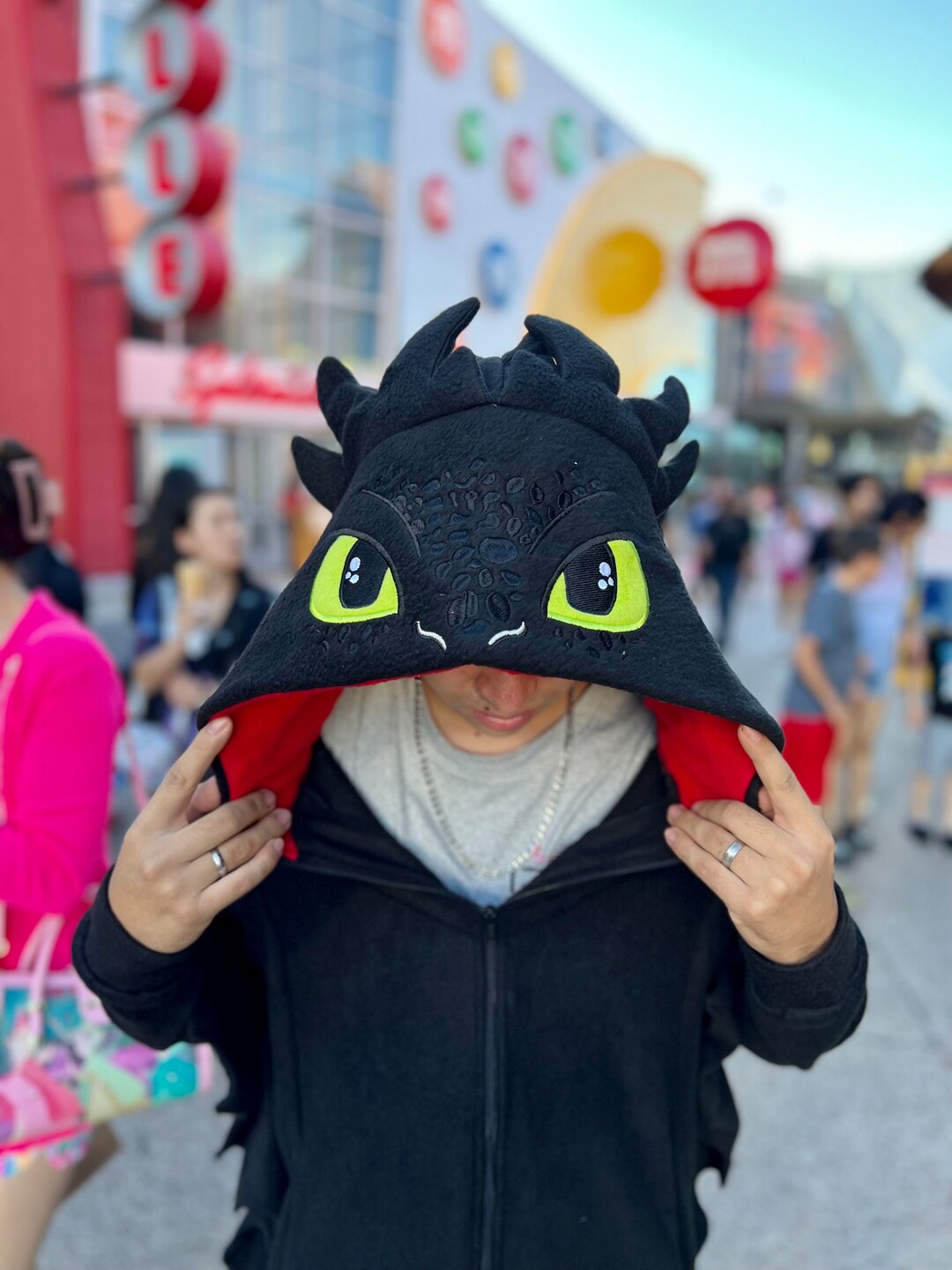 Toothless Night Fury Hoodie Unisex Black , Hoodie Toothless Gift for ...