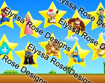 Personalizable Mario Scavenger Hunt, Printable Video Game Scavenger ...