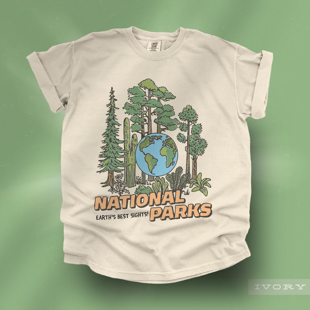 National Parks Adventure T-shirt | Nature Lover Gift, Earth Day Apparel ...