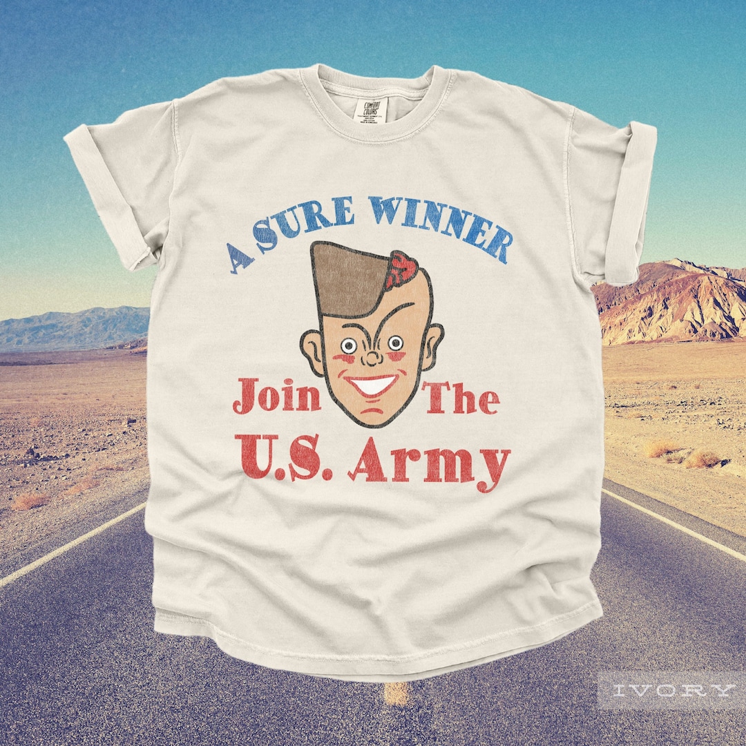Vintage United States Army Recruit Tshirt | Retro Military T-shirt ...