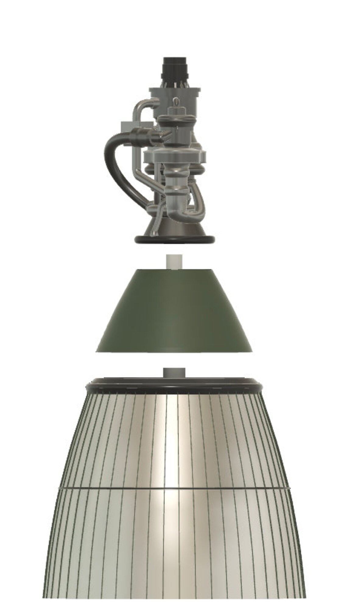 Spacex Starship Raptor 3 - Vacuum Engine Stls **READ DESCRIPTION PLEASE ...