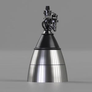 Spacex Starship Raptor 3 Combo - Sea Level and Vacuum Stls **READ ...