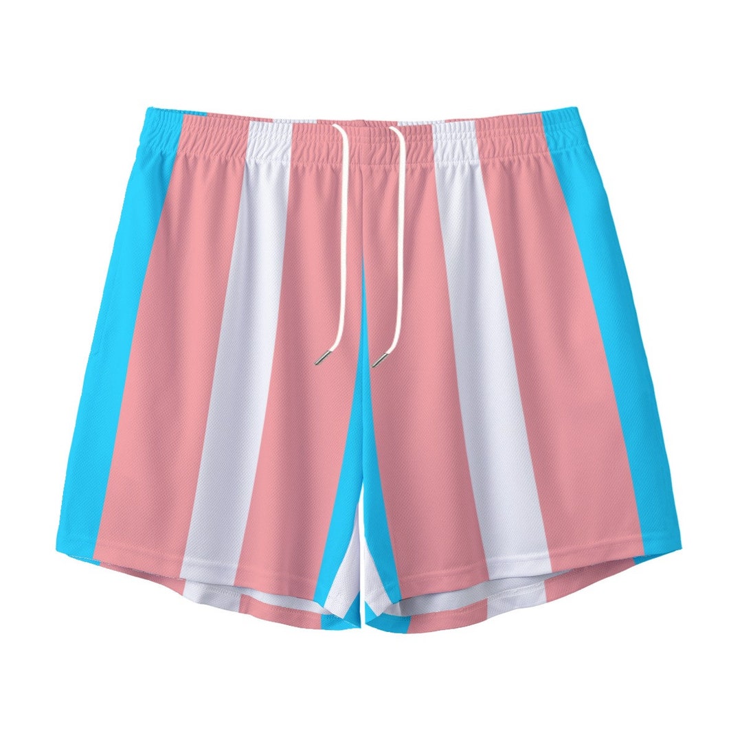 Trans Pride Shorts Transgender Sports Wear Sporty Shorts With Pockets ...