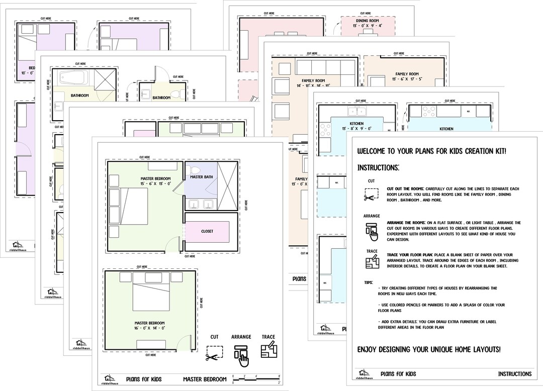Plans for Kids Creator Kit - Etsy
