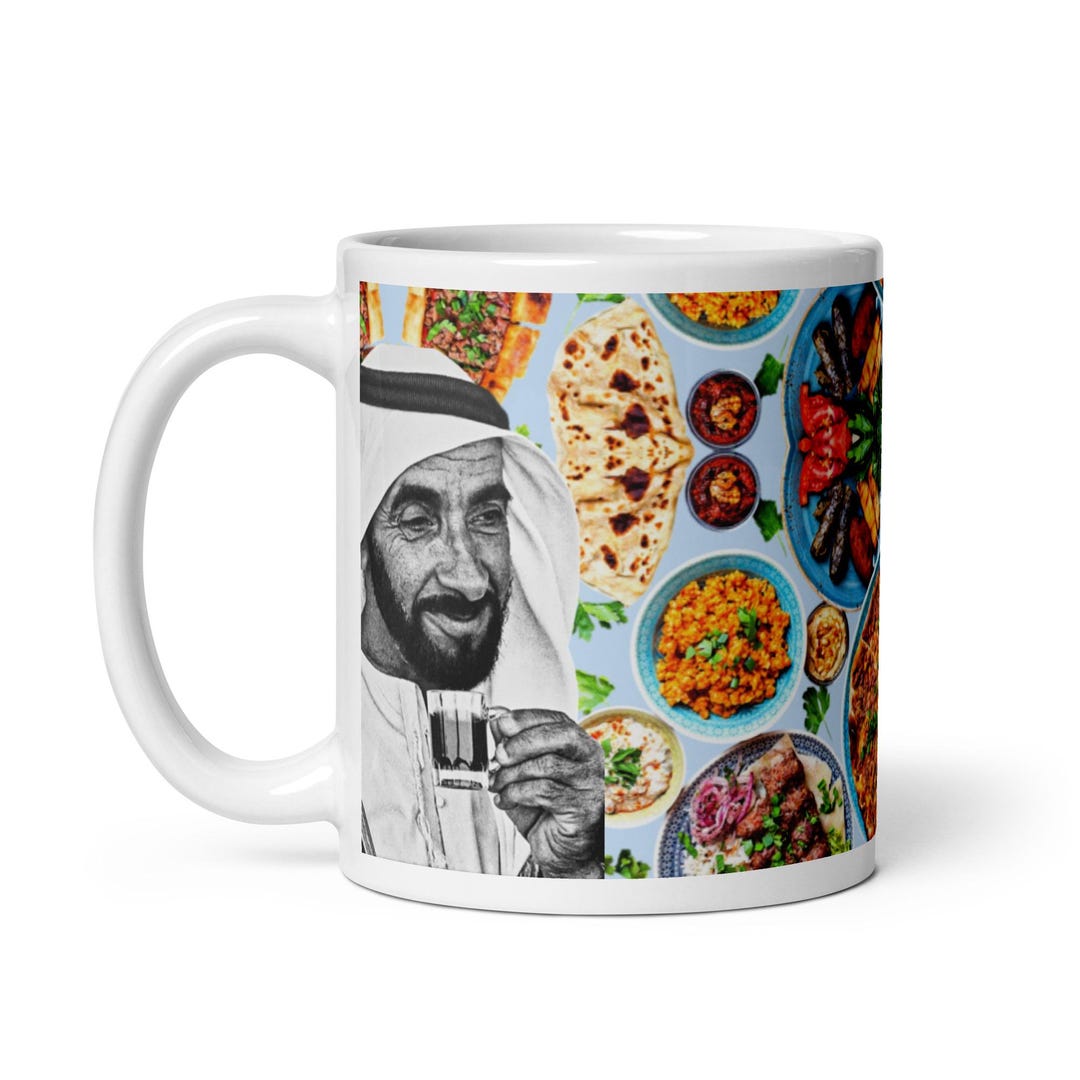 Sheikh Zayed Mug #5 / Emirati Food - Etsy