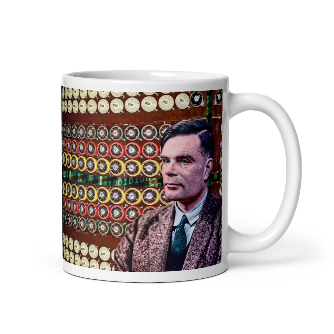 Alan Turing Mug #3 / the Enigma Machine - Etsy