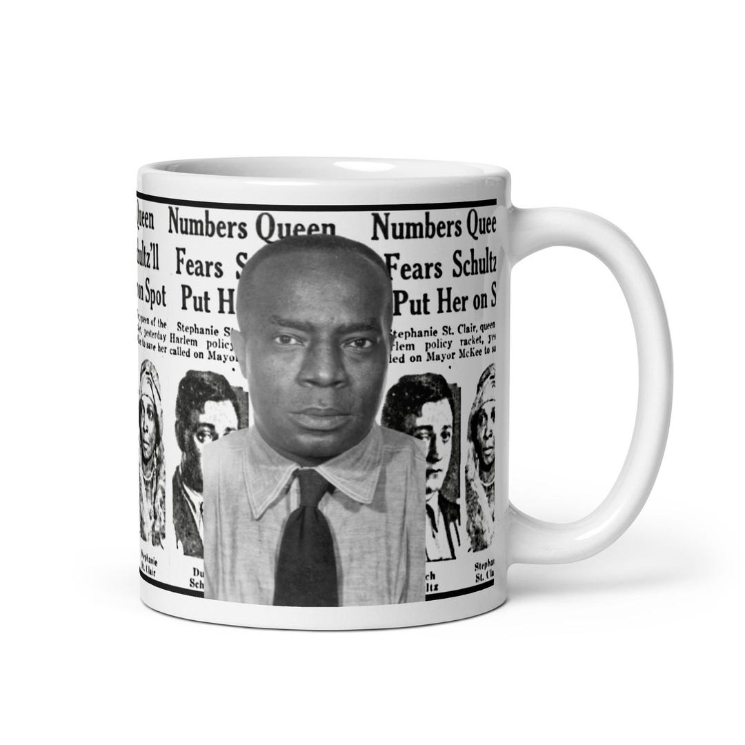 Bumpy Ellsworth Johnson Mug #2 / Numbers Queen Fears Shutz'll Put Her ...