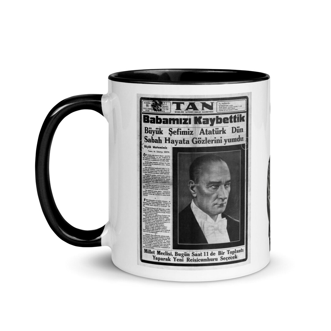 Mustafa Kemal Ataturk of Türkiye Mug #4 (various Color Choices) - Etsy
