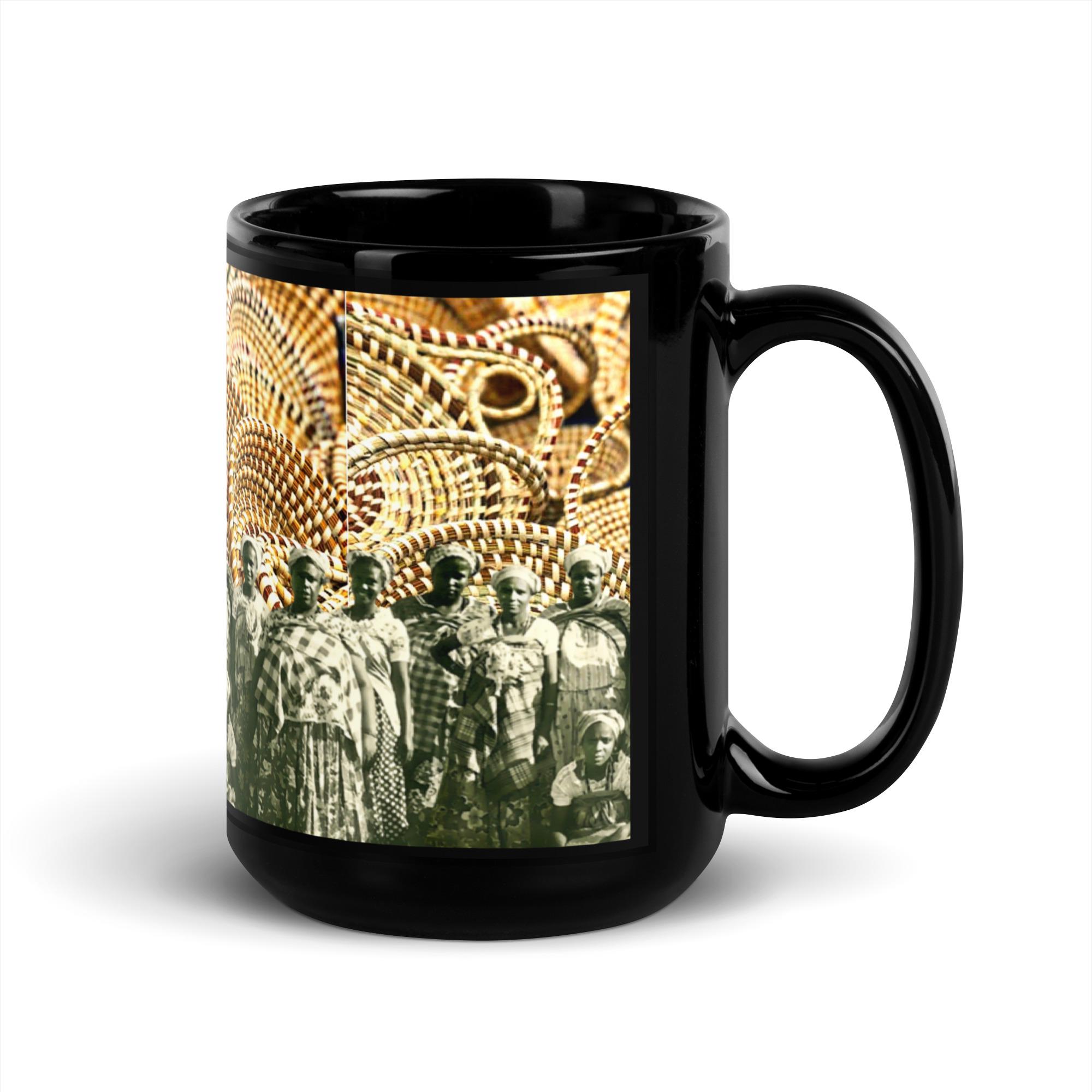 Gullah Geechee Mug #2 / Basket Weaving (black) - Etsy