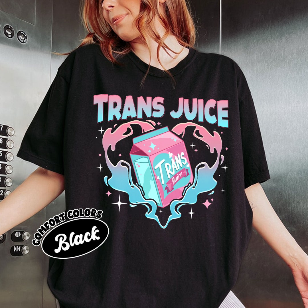 Trans Pride Comfort Colors Shirt, Subtle Trans Pride Tshirt, Trendy ...