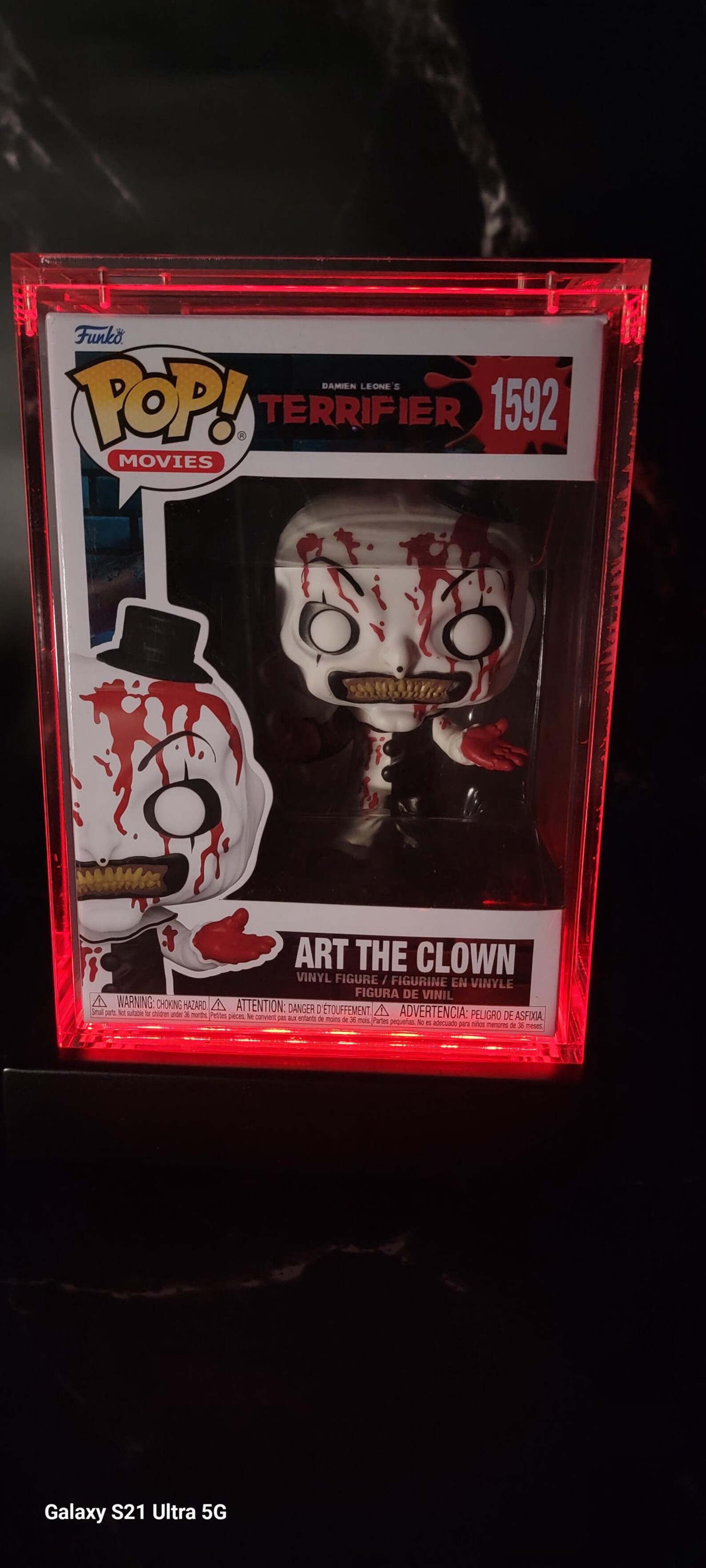 Terrifier Art the Clown Bloody Funko Pop! Vinyl Figure #1592 With ...