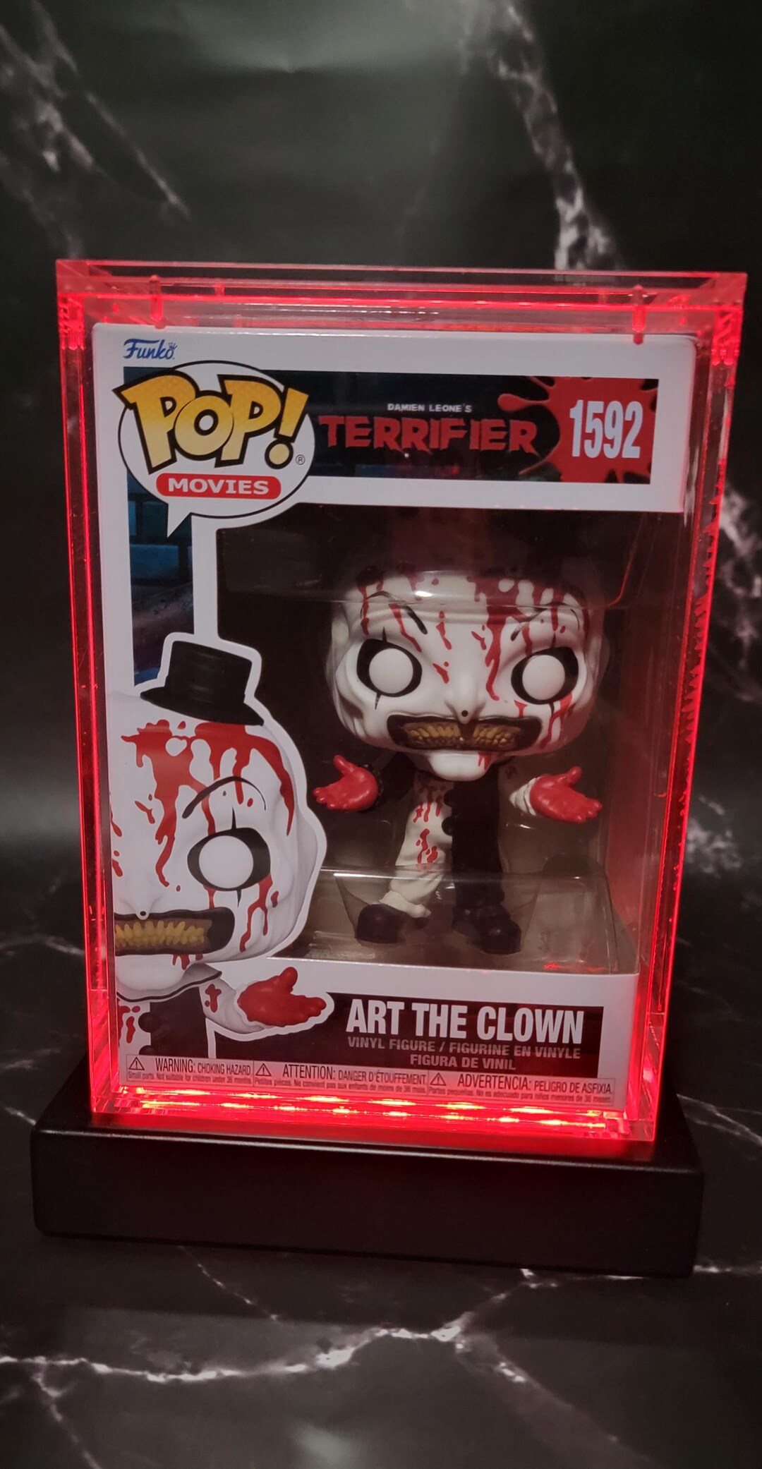 Terrifier Art the Clown Bloody Funko Pop! Vinyl Figure #1592 With ...