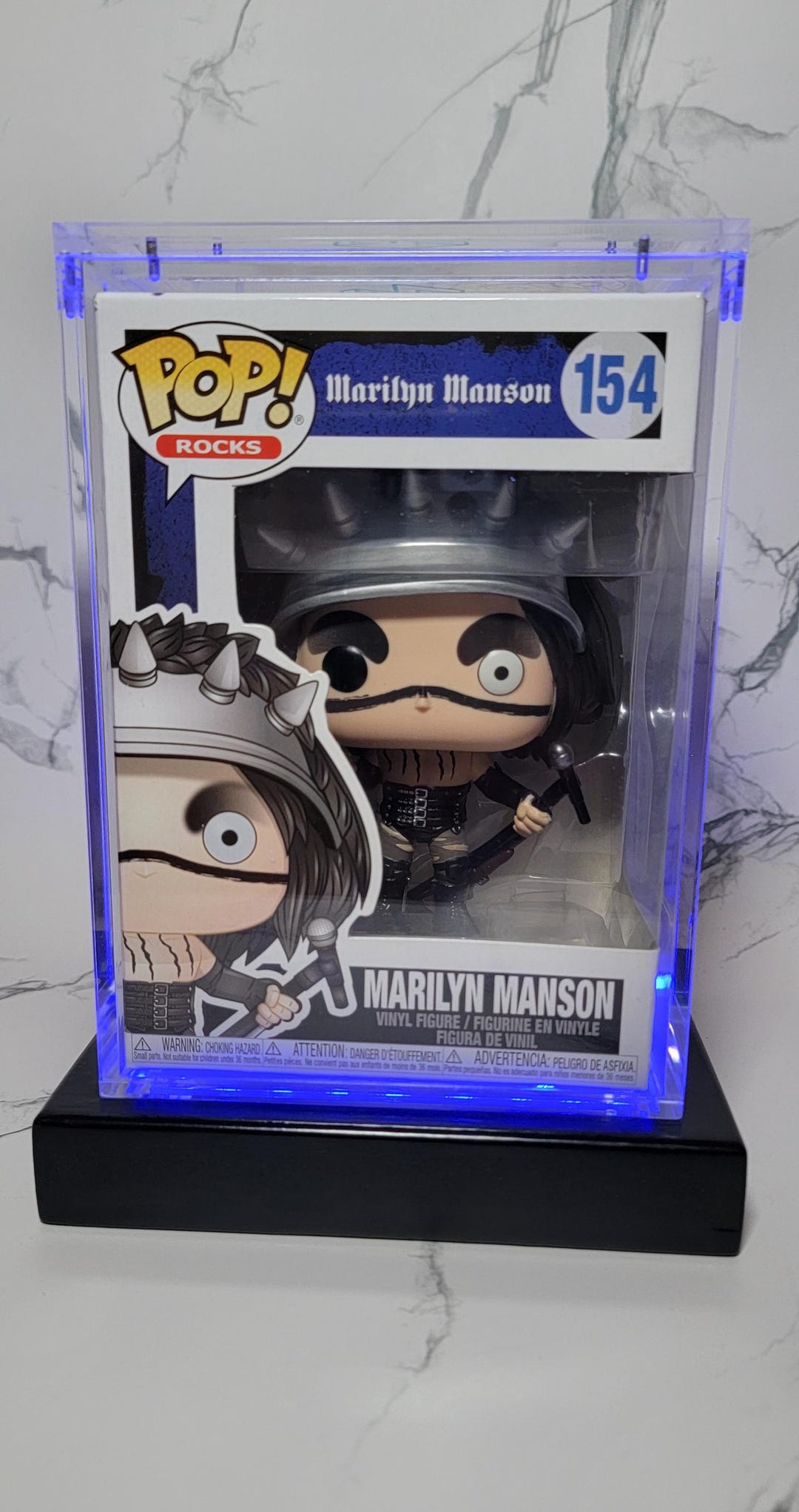 Funko Pop! Rocks: Marilyn Manson Vinyl Figure #154 - Etsy