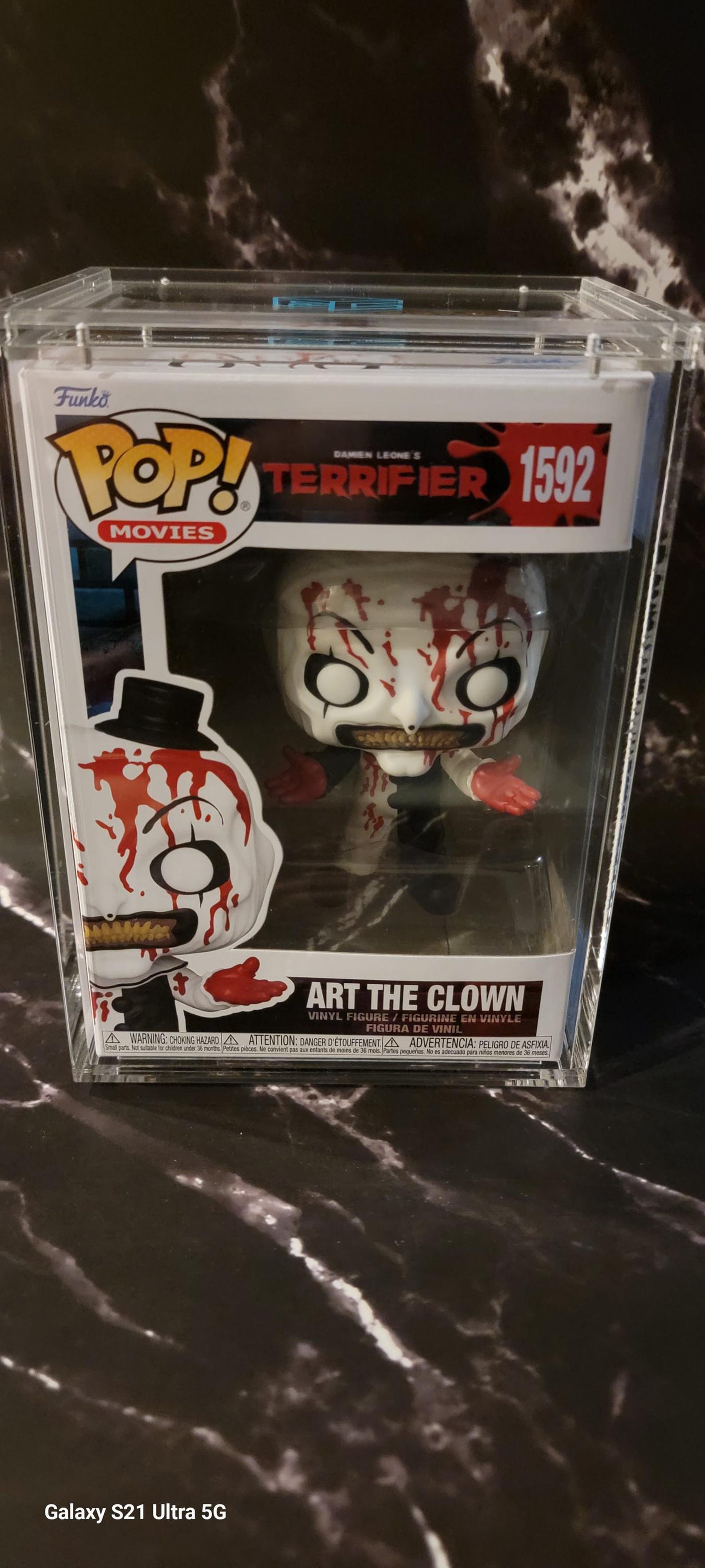 Terrifier Art the Clown Bloody Funko Pop! Vinyl Figure #1592 With ...