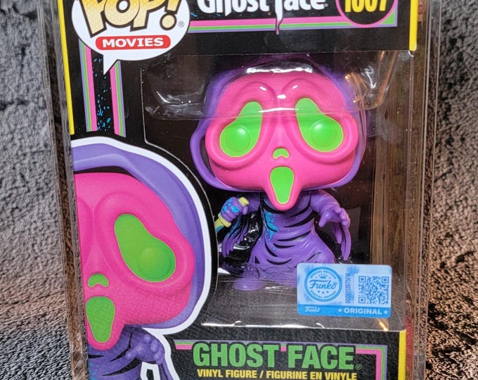 Funko Pop! Scream Ghost Face Black Light Vinyl Figure #1607 - Etsy