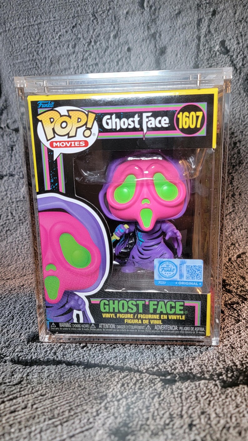 Funko Pop! Scream Ghost Face Black Light Vinyl Figure #1607 - Etsy