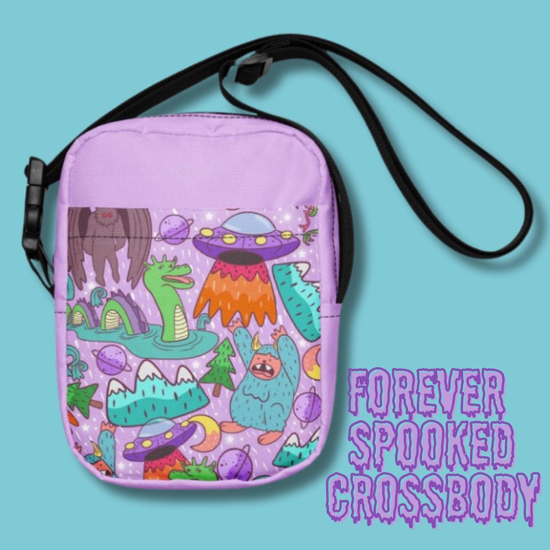 Cryptid Bag | Crossbody Bag for Ereader | Waterproof Kindle Bag ...