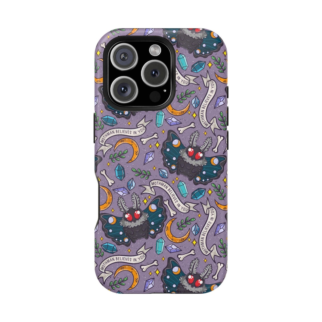 Believe in Mothman Magnetic Phone Case | Cryptid Case Compatible With ...