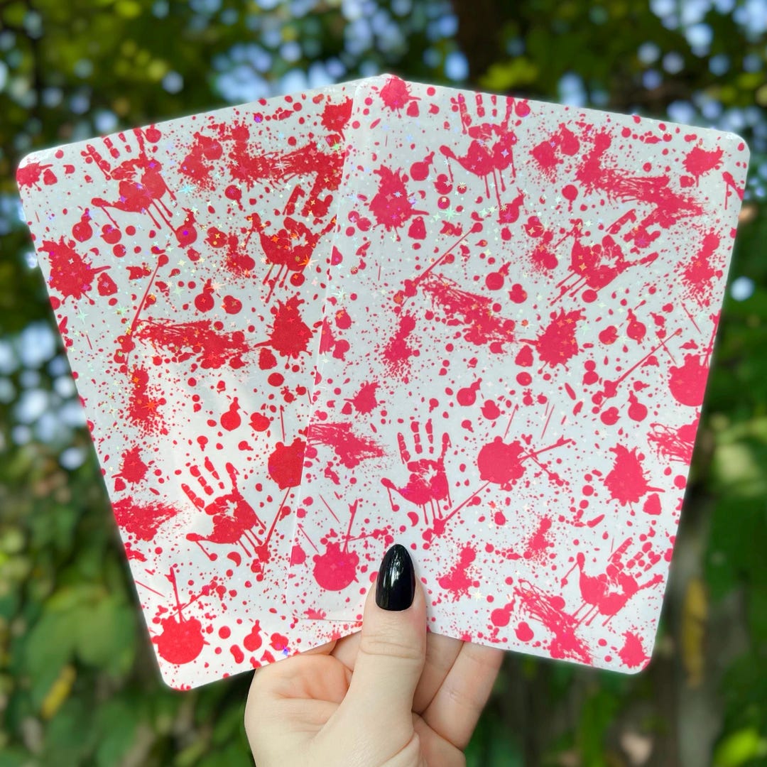 Kindle Case Insert | Blood Splatter Holographic Case Insert for E ...