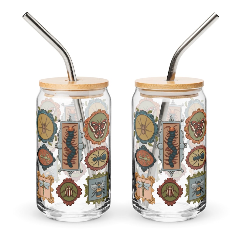 Iced Coffee Tumbler Bug - Etsy