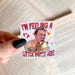 Halloween Sticker | Feeling Woozy, Nostalgic Scary Movie Holographic ...