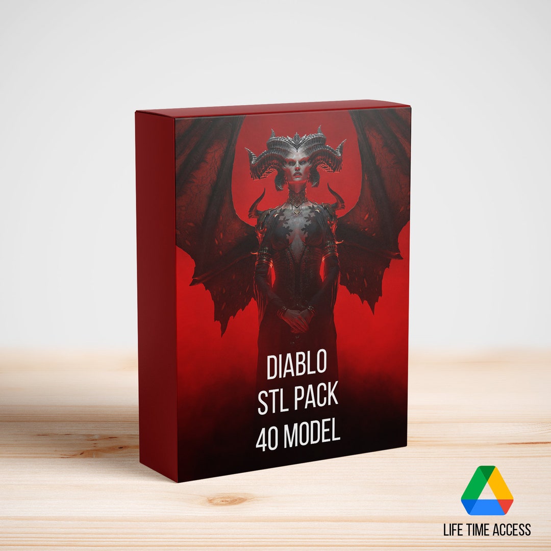 Diablo STL Pack, Diablo STL Archive, Diablo 3D Model Pack - Etsy