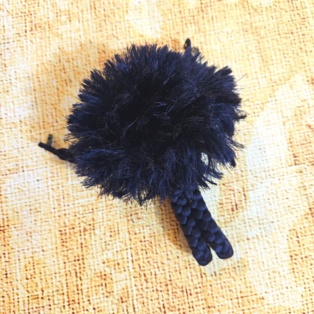 Mens Dark Blue Haori Himo, Vintage Silk Formal Haorihimo Japanese ...