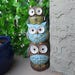 17.75 In. H Stacking Owls Sculpture Statue, Animal Statue, Owls Statue ...