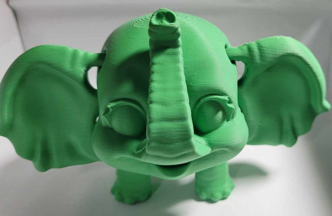 Elephant Puffling: Articulated Fidget Toy - Etsy