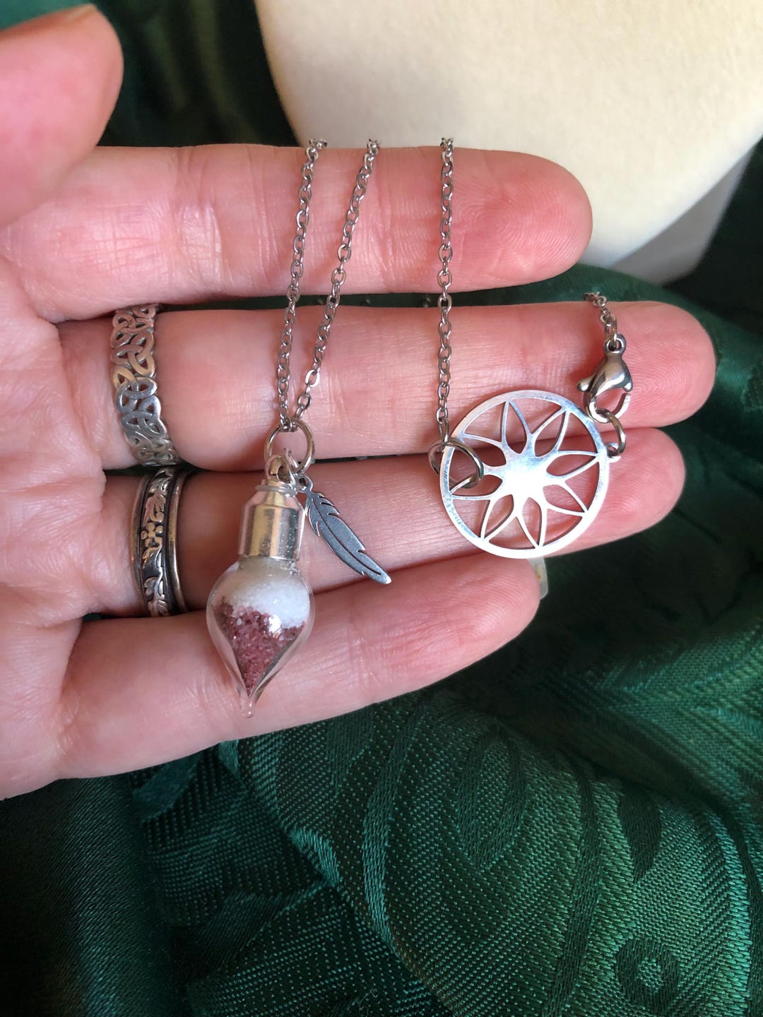 Blessed Pendulum Necklace - Etsy
