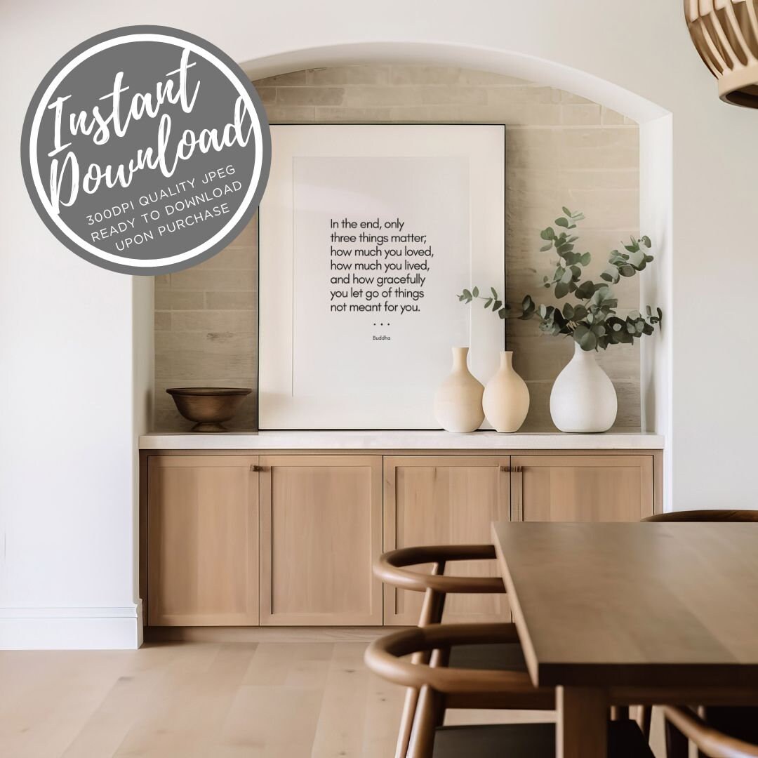 Digital Print, Quotes Print, Poster Print, Wall Art Quotes, Typography ...