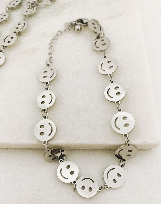 Smiley Face Bracelet - Etsy