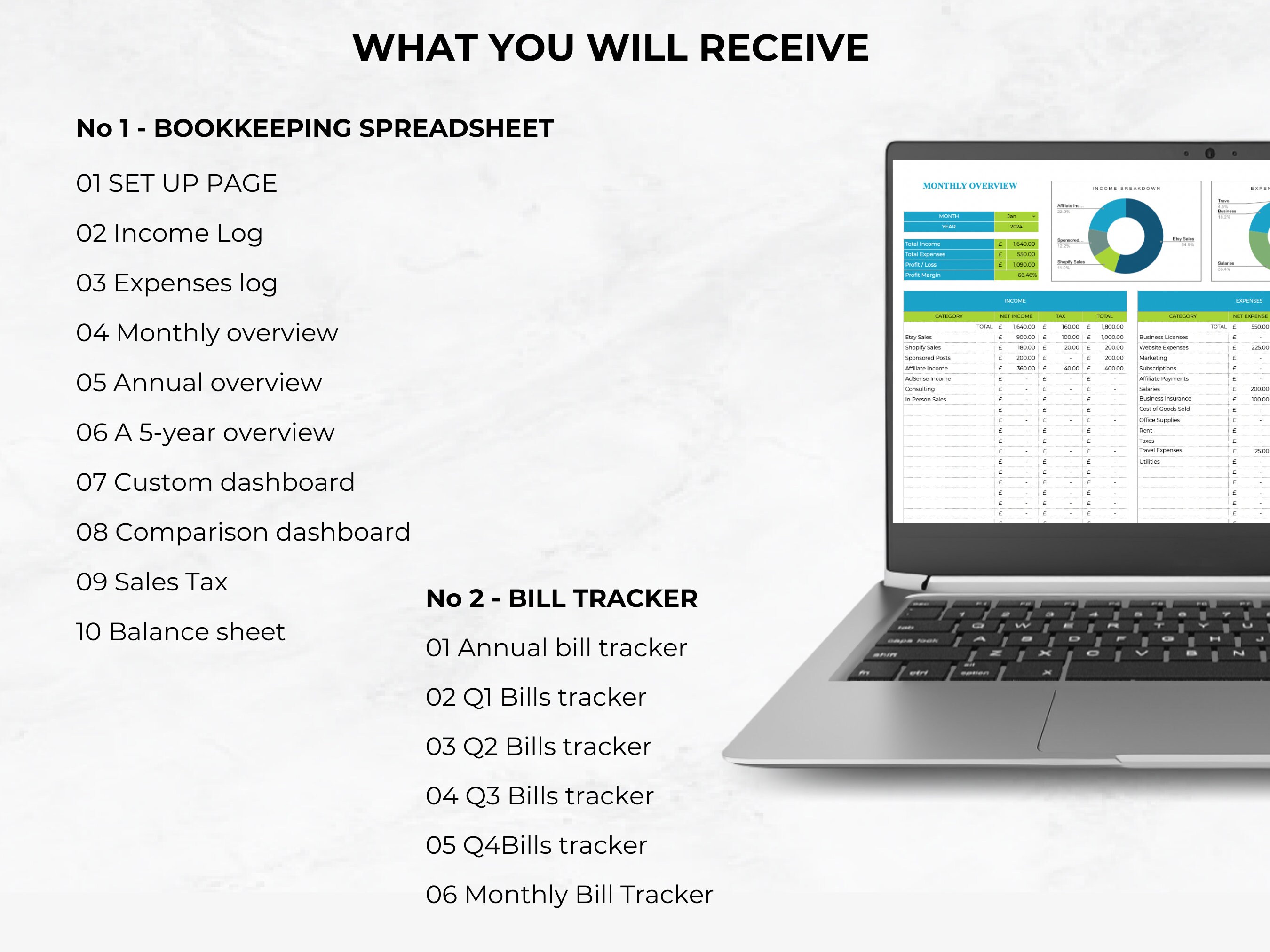 Small Business Bundle Bookkeeping, Bookkeeping Tracker, Business ...