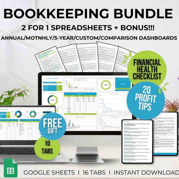 Business Spreadsheet - Etsy