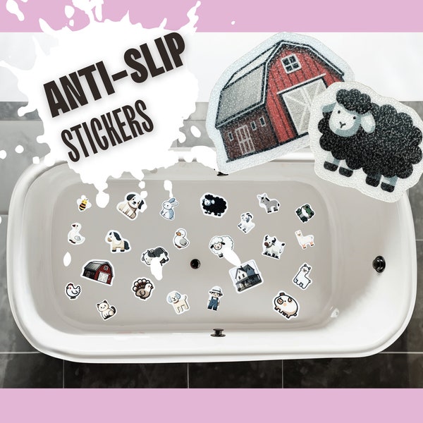 Non Slip Shower Decals - Etsy