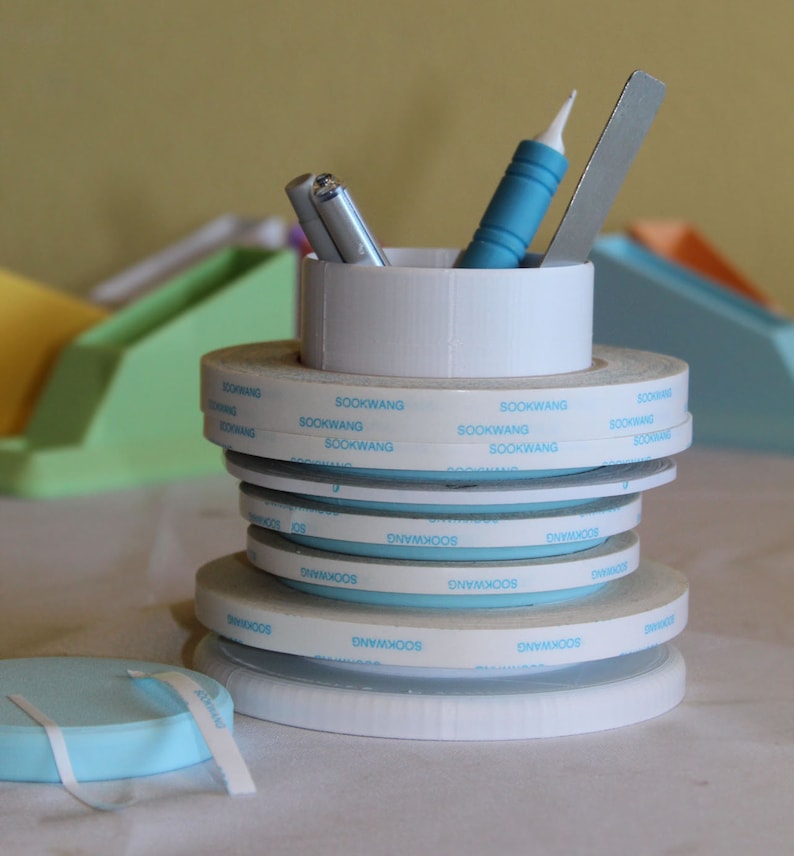 Scor Tape Tower Organizer: Craft Tape Dispenser & Holder - Etsy