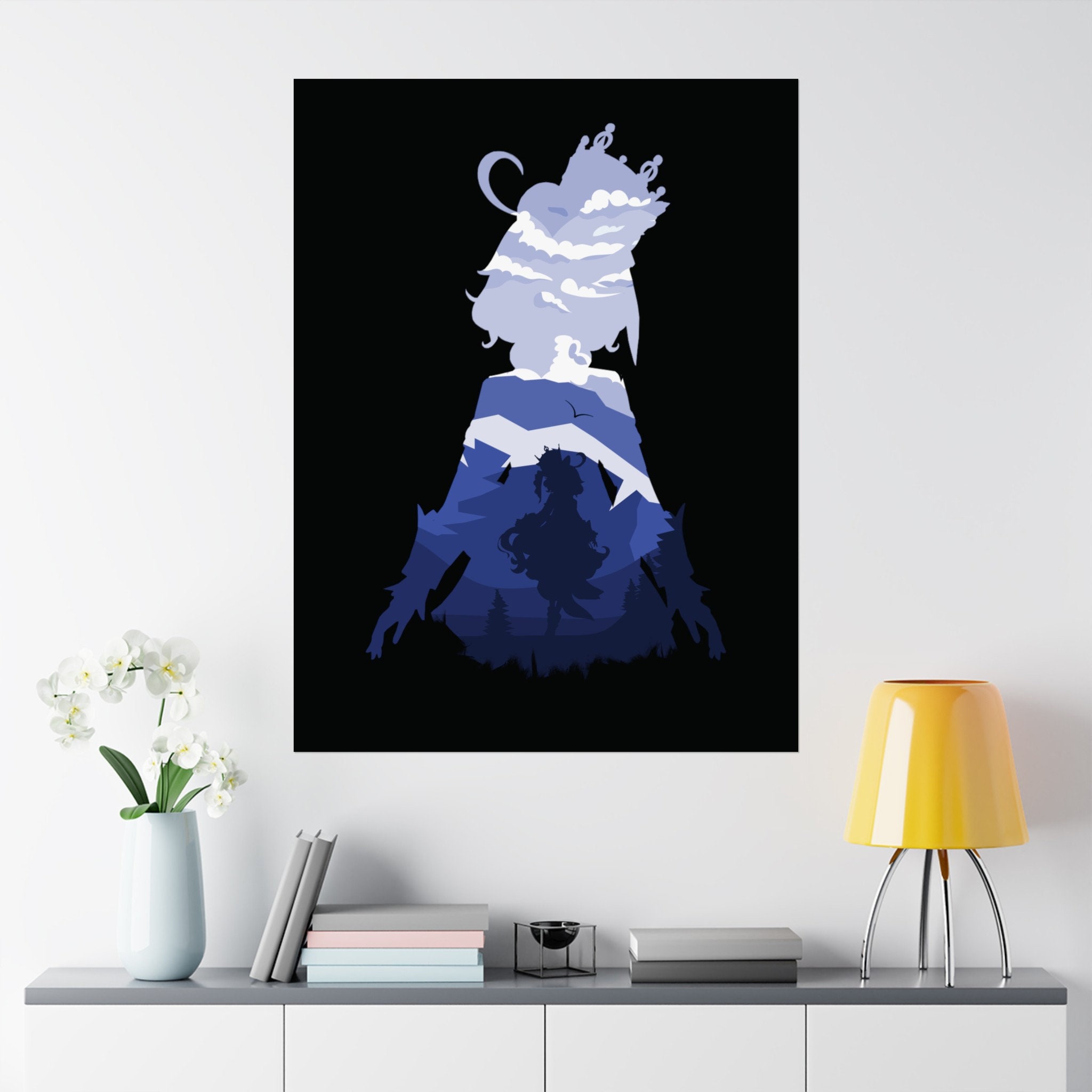 Genshin Impact Furina illusion Premium Matte Posters - Etsy