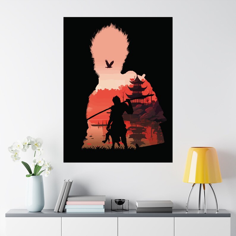 Black Myth Wukong SUN WUKONG "illusion || Premium Matte Posters - Etsy