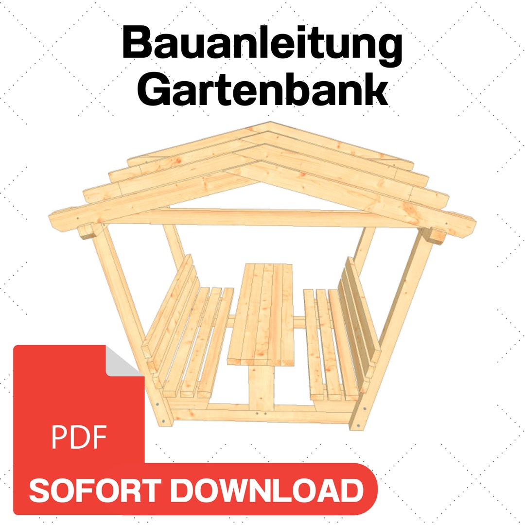 Gartenbank Holz Bescheiden On Andere Beabsichtigt Frisch Bauanleitung