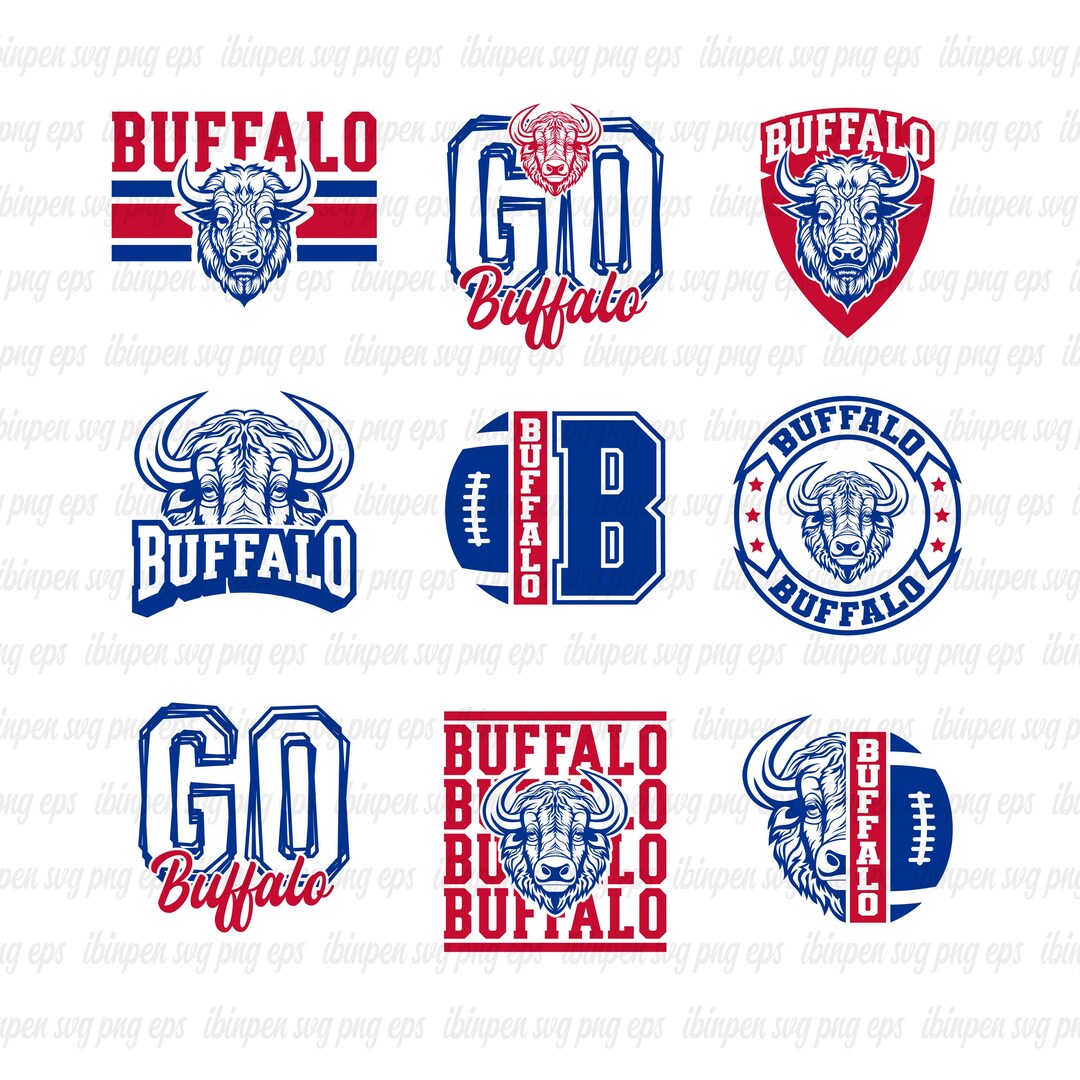 Buffalo SVG Bundle, School Mascot Buffalo Svg, Buffalo Svg for Cutfile ...