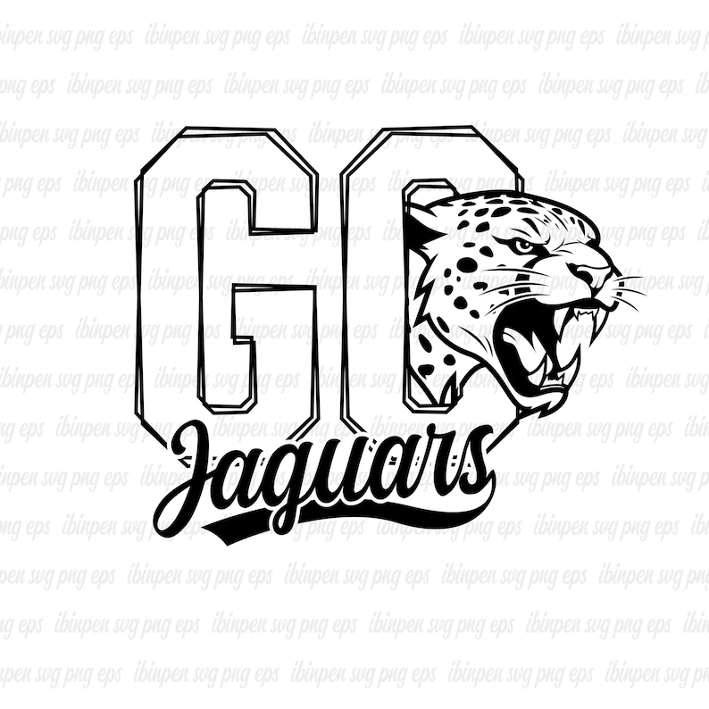 Jaguars SVG Cricut, Cutfile, Go Jaguars SVG, School Mascot, Jaguars Svg ...