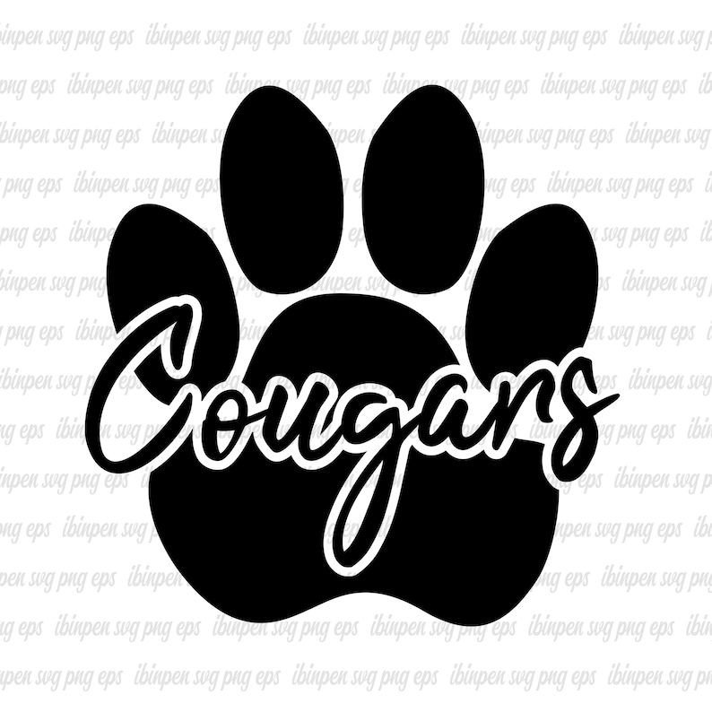 Cougars SVG, Cougars School Mascot, Cougars SVG Cricut, Cutfile ...