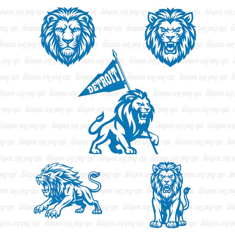 Detroit SVG, 25 Detroit SVG PNG Bundle, Eps, Detroit Cricut Cutfile ...